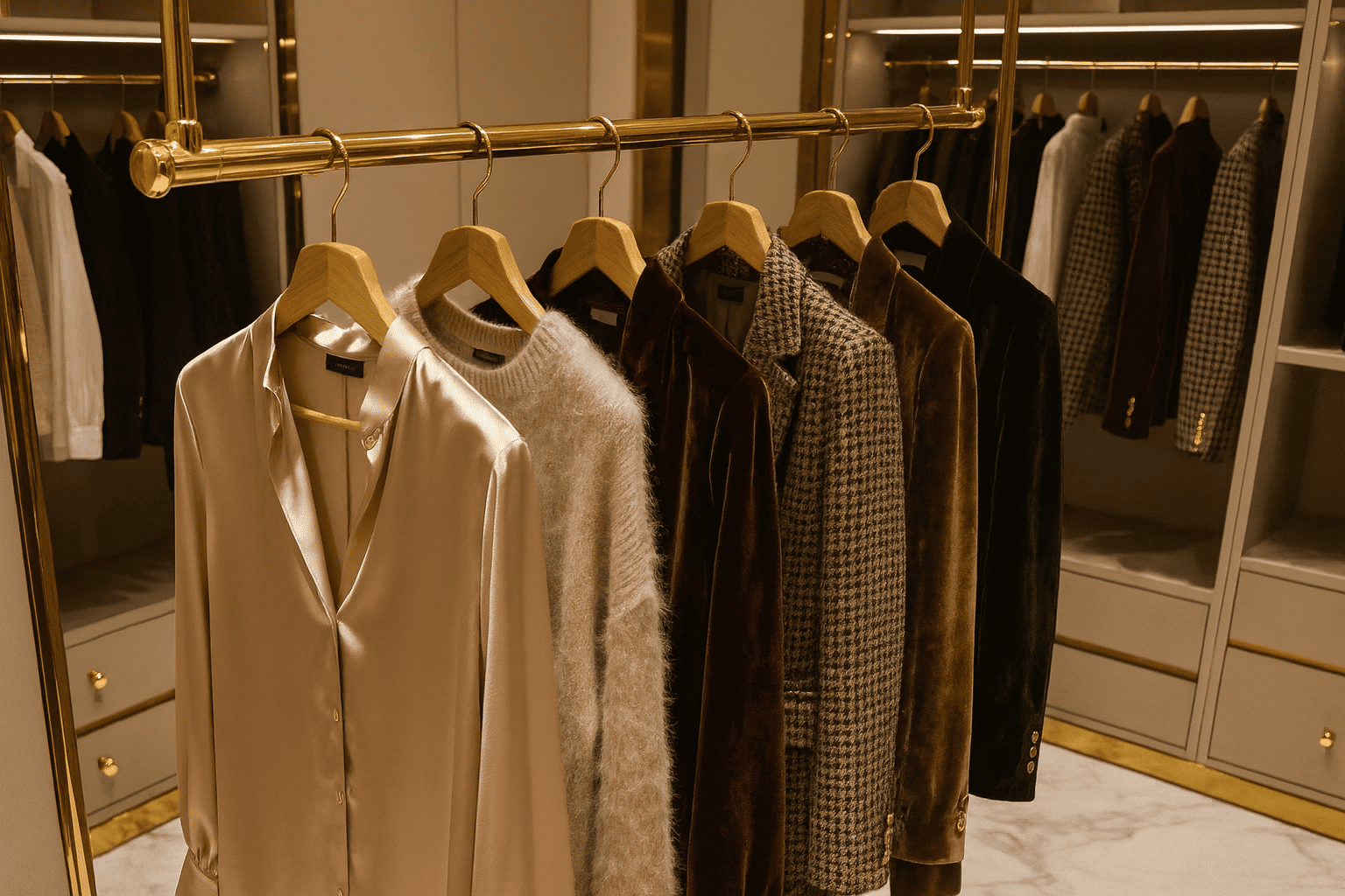 Role of Fabrics in Creating Luxury Wardrobes – HARPAH